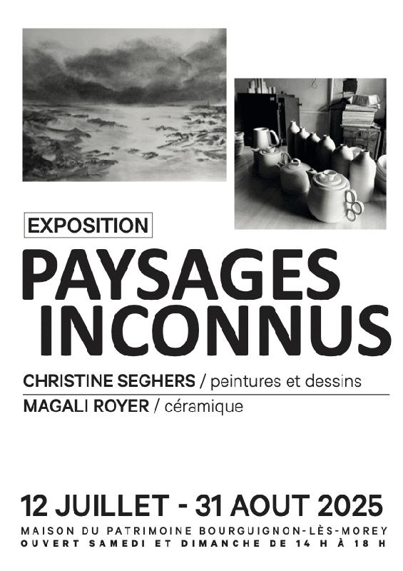 Exposition de peintures et dessins « Paysages Inconnus » - Expositions ...